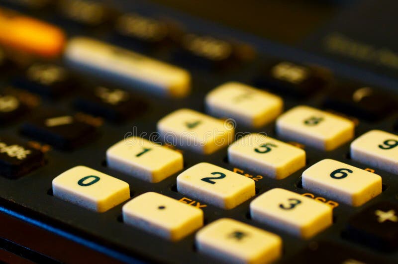 Adding up and calculating stock image. Image of math - 105350179