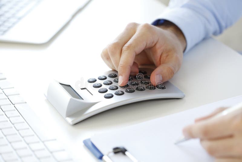 Adding up the numbers stock photo. Image of desk, communication - 73421398