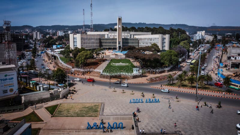 Addis Ababa City Council/piassa Addis Ababa Ethiopia Editorial Stock ...