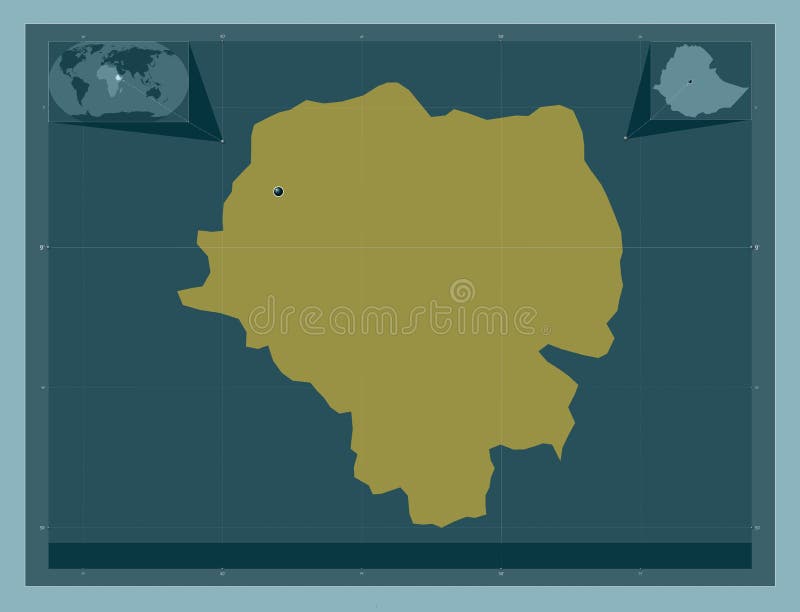 Addis Abeba, Ethiopia. Solid. Capital Stock Illustration - Illustration ...