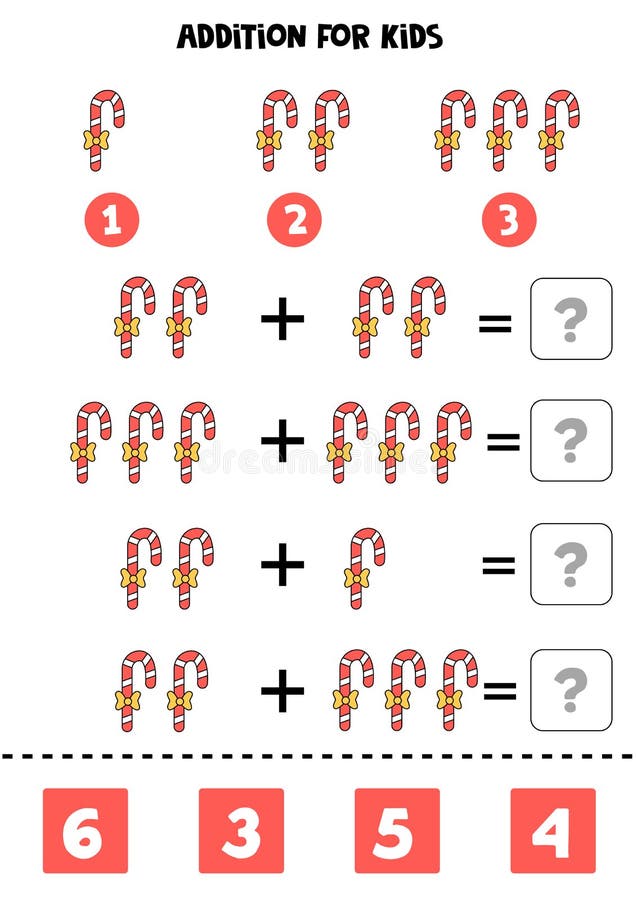 Addition Game with Cute Cartoon Farm Cow. Math Game for Kids. Stock ... Addition Game with Cute Cartoon Farm Cow. Math Game for Kids. Stock ...