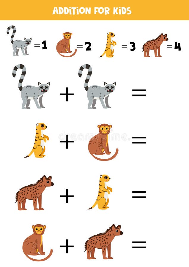 Numbers African Animals Stock Illustrations – 51 Numbers African ...