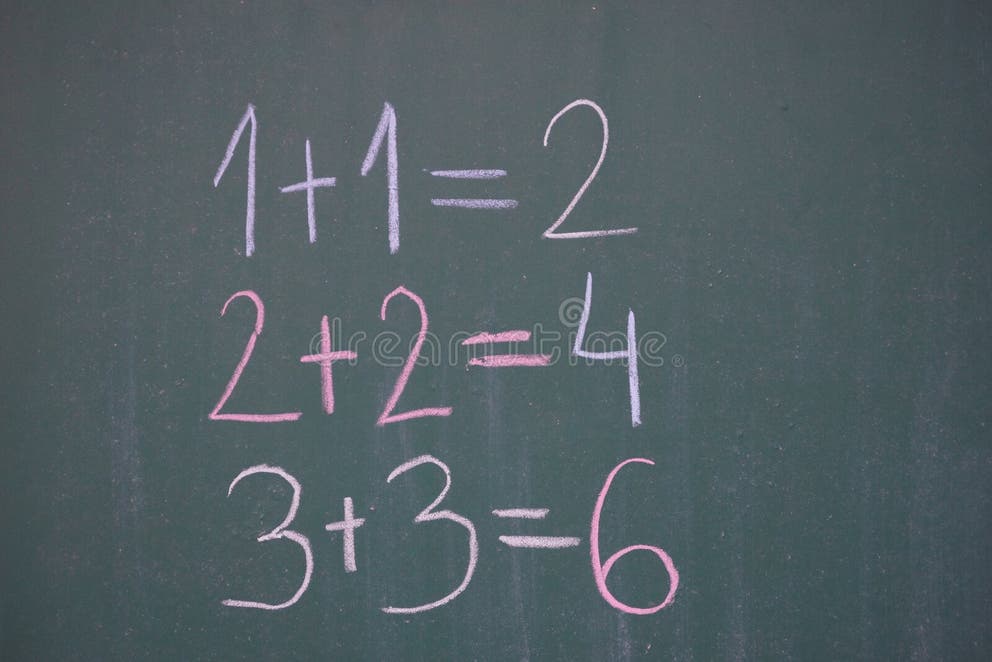 Addition of mathematics stock photo. Image of stack - 199099112