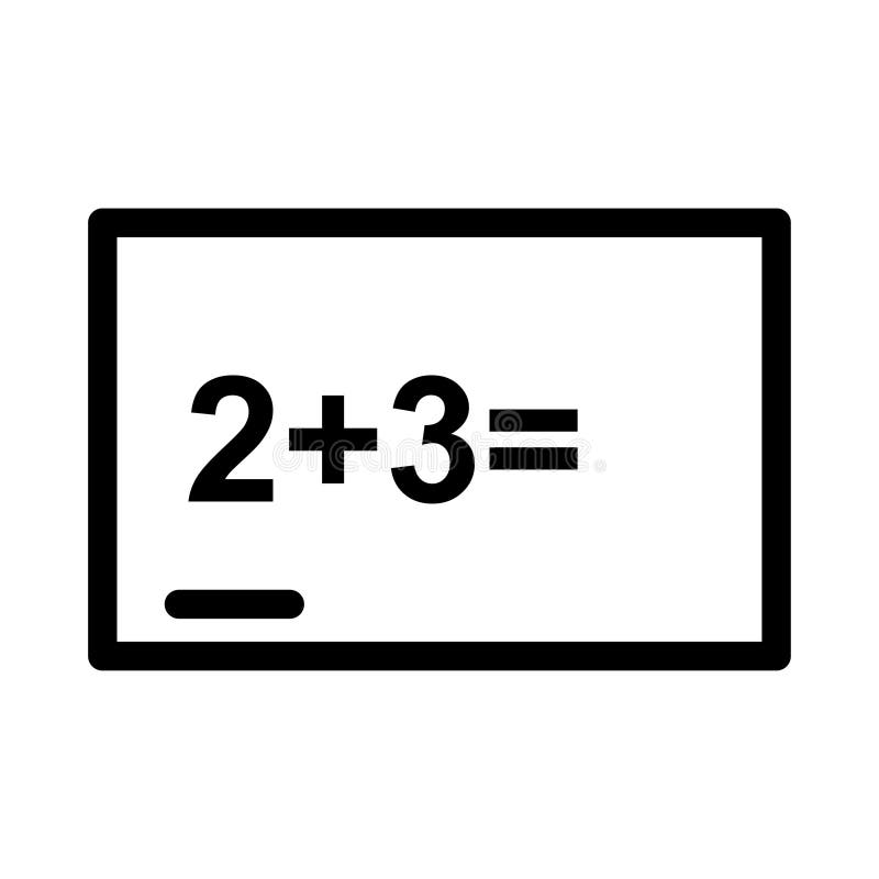 Addition sums icon stock image. Image of plus, bonus - 100518337