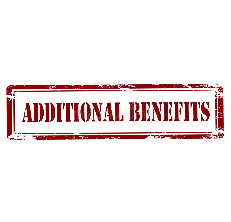 Additional benefits stock illustration. Illustration of supplemental ...
