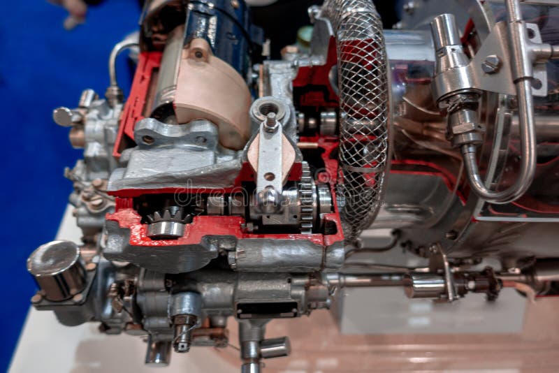 Additional Gas Turbine Engine Power Unit Stock Photo - Image of ...