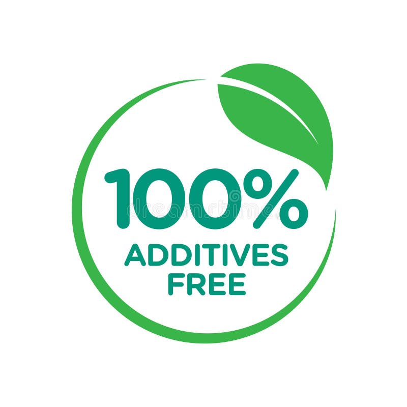 Additive Free Certified Vector Icon Badge Stamp Stock Vector ...