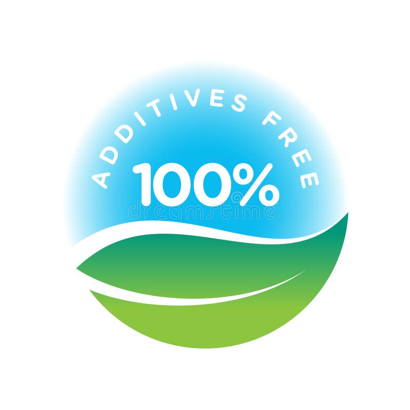 Additive Free Certified Vector Icon Badge Stamp Stock Vector ...