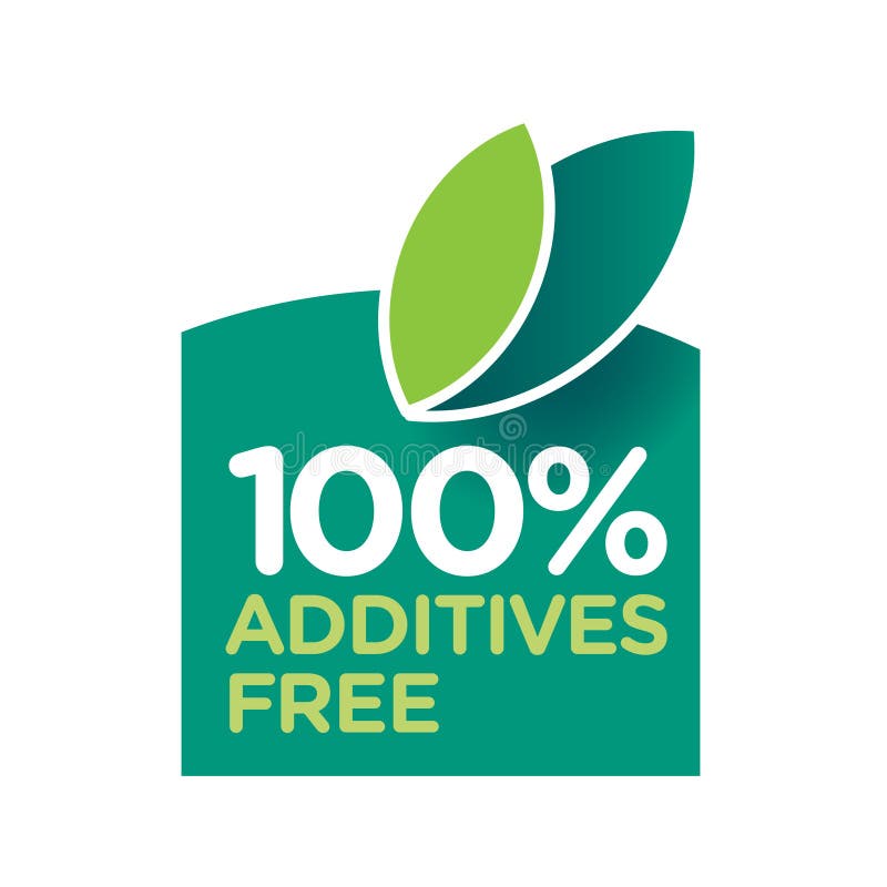 Additive Free Certified Vector Icon Badge Stamp Stock Vector ...