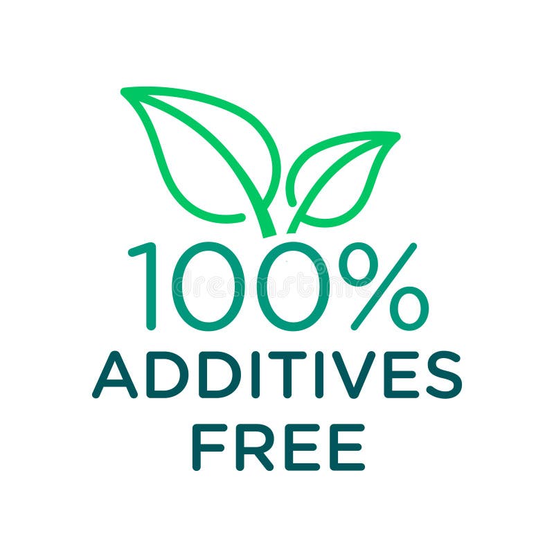 Additive Free Certified Vector Icon Badge Stamp Stock Vector ...