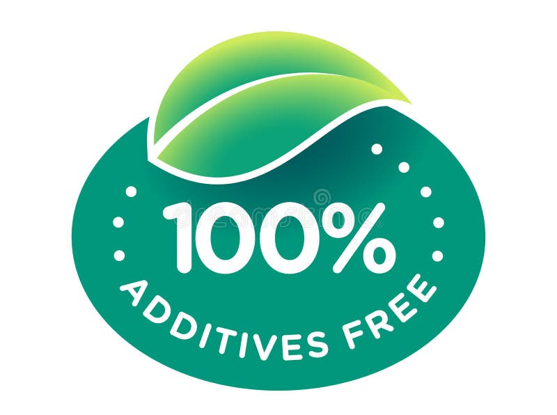 Additive Free Certified Vector Icon Badge Stamp Stock Vector ...