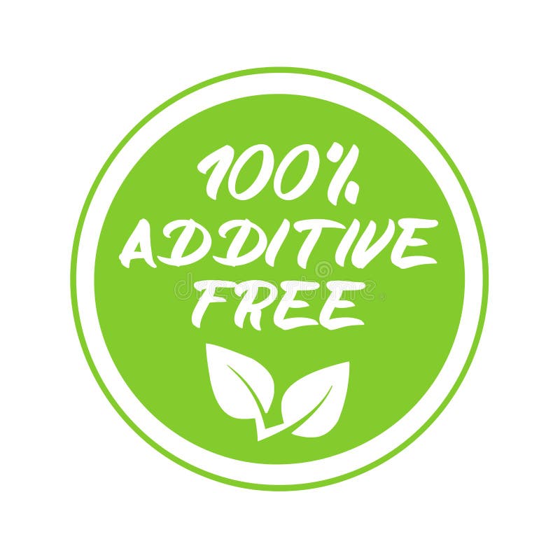 100 additive free symbol stock illustration. Illustration of approved ...