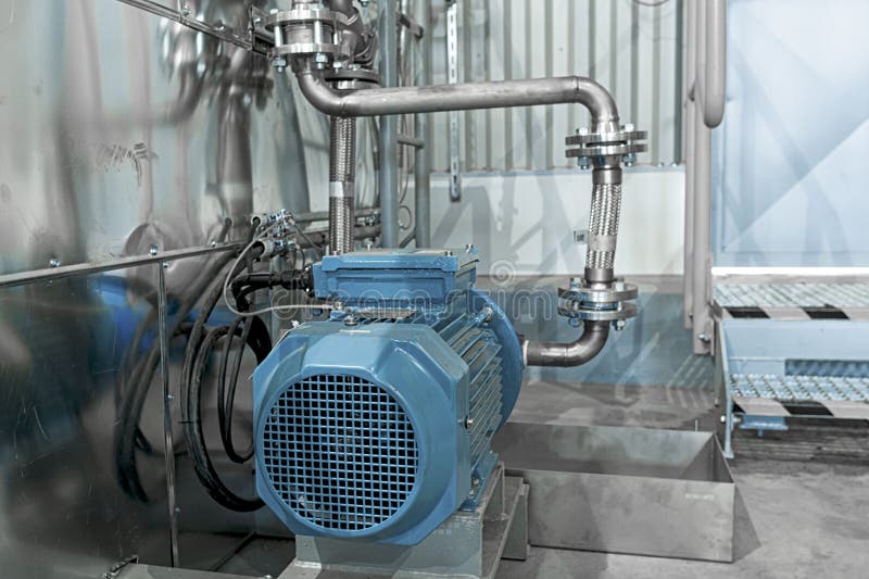 Additive Pump Station in Petrochemical Technology, Czech Republic Stock ...