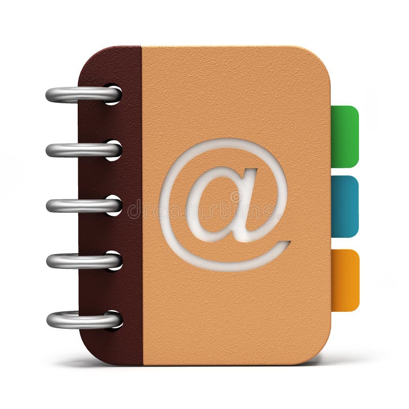 Addres book stock image. Image of paper, template, message - 37632759