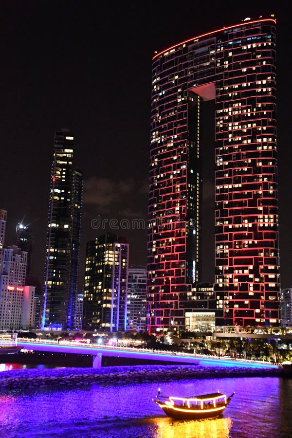 Address Beach Resort JBR in Dubai, UAE Editorial Stock Photo - Image of ...