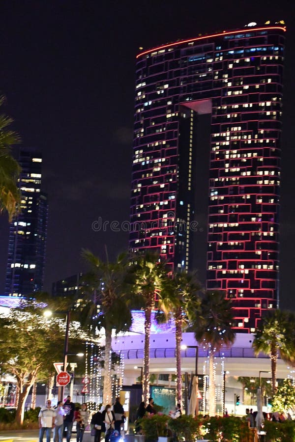 Address Beach Resort JBR in Dubai, UAE Editorial Stock Image - Image of ...