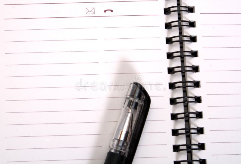 Address book stock image. Image of small, spiral, notebook - 11869671