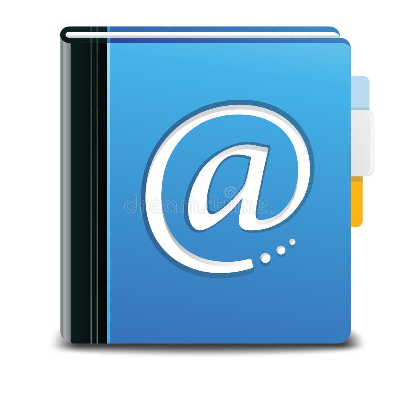 Address book stock illustration. Illustration of icon - 24483817