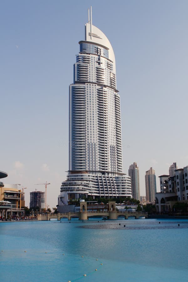 Address Downtown Dubai Hotel Editorial Photography - Image of landmark ...