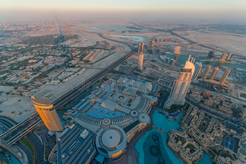 The Address Downtown Dubai stock photo. Image of architecture - 73435134
