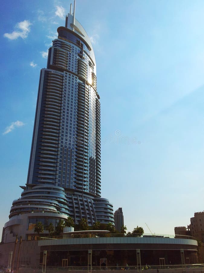 The Address Dubai stock image. Image of grand, landmark - 39073807