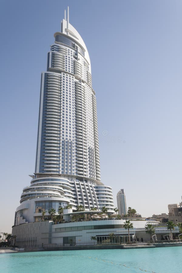 The Address Hotel at Dubai Mall Editorial Image - Image of clear, dubai ...