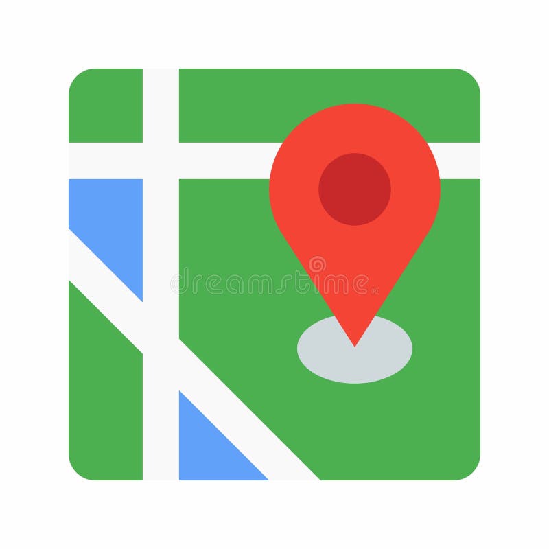 Address icon vector image. stock vector. Illustration of isolated ...