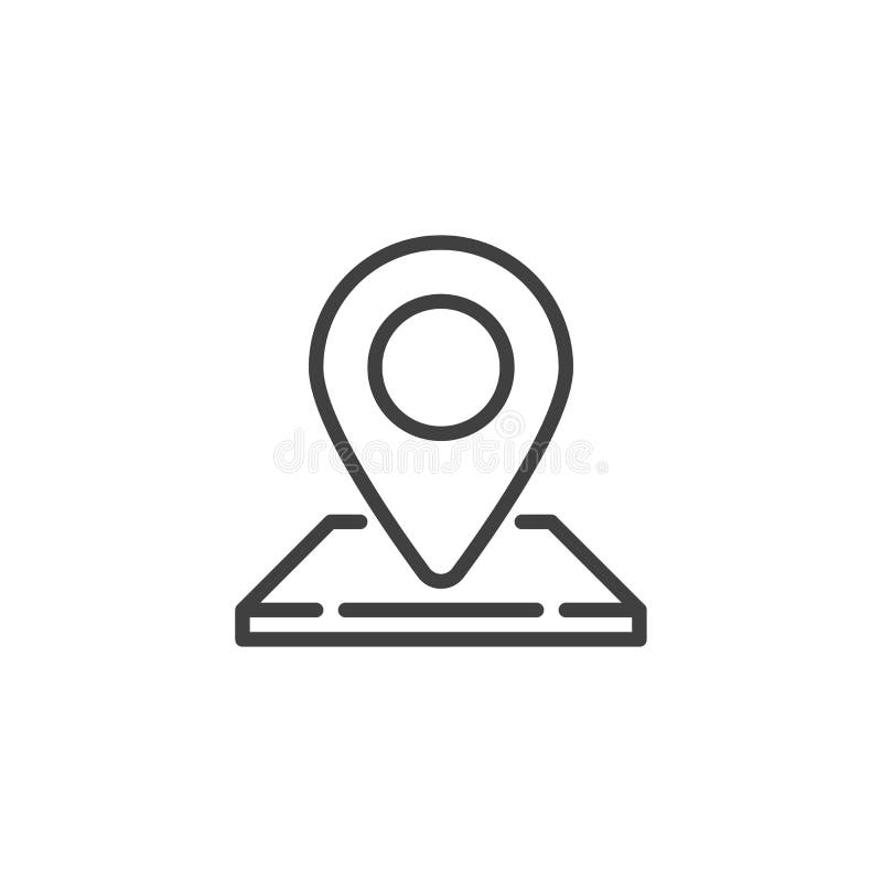 Pin Map Address Location Clipart Stock Vector - Illustration of icon ...