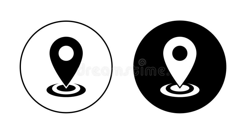 Location, Address Position Icon Vector in Trendy Style Stock Vector ...