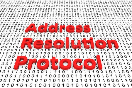 Address Resolution Protocol Stock Illustration - Illustration of ...
