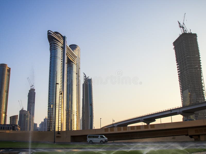 Address Sky View Hotel, Dubai, UAE Editorial Image - Image of scenic ...