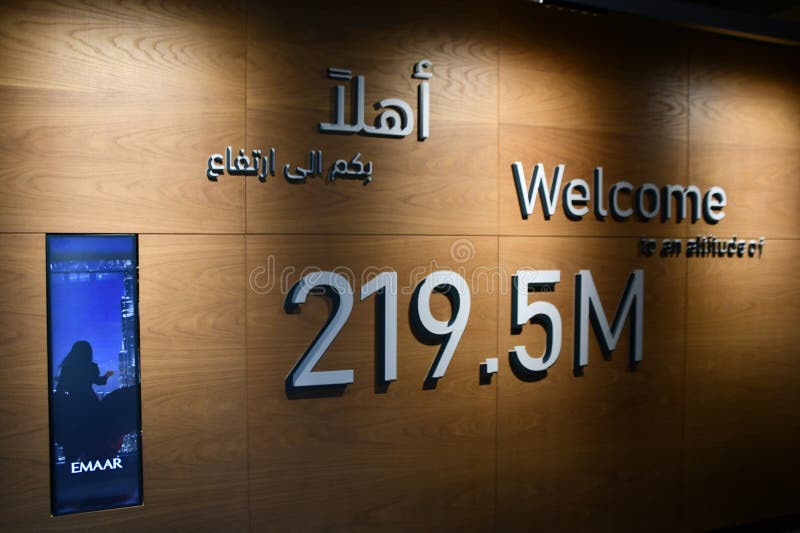 Address Sky Views Observatory in Dubai, UAE Editorial Stock Photo ...