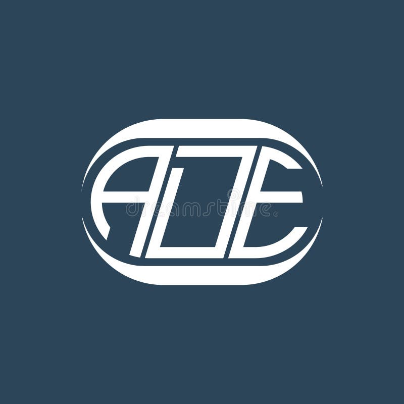 ADE Abstract Monogram Logo Design. ADE Monogram Unique Modern Flat ...
