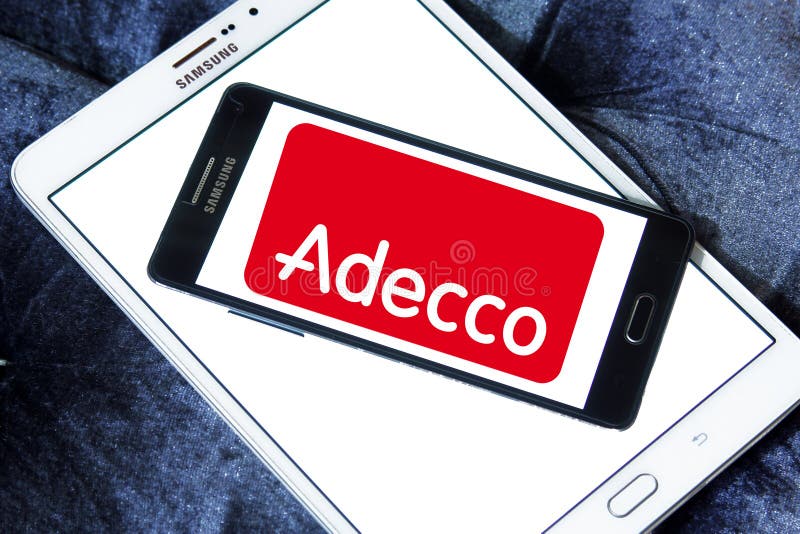 Adecco-Logo redaktionelles stockfoto. Bild von unternehmen - 91659953