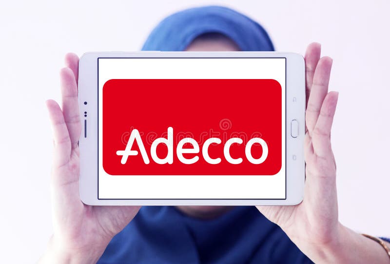 Adecco-Logo redaktionelles stockfoto. Bild von unternehmen - 91659953