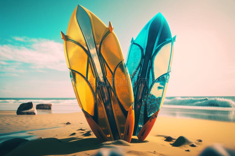 Aded BeachescapeSurf into the Future: Hyper-Detailed Beach with ...