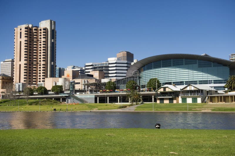 Adelaide stock photo. Image of river, urban, buildings - 21019908
