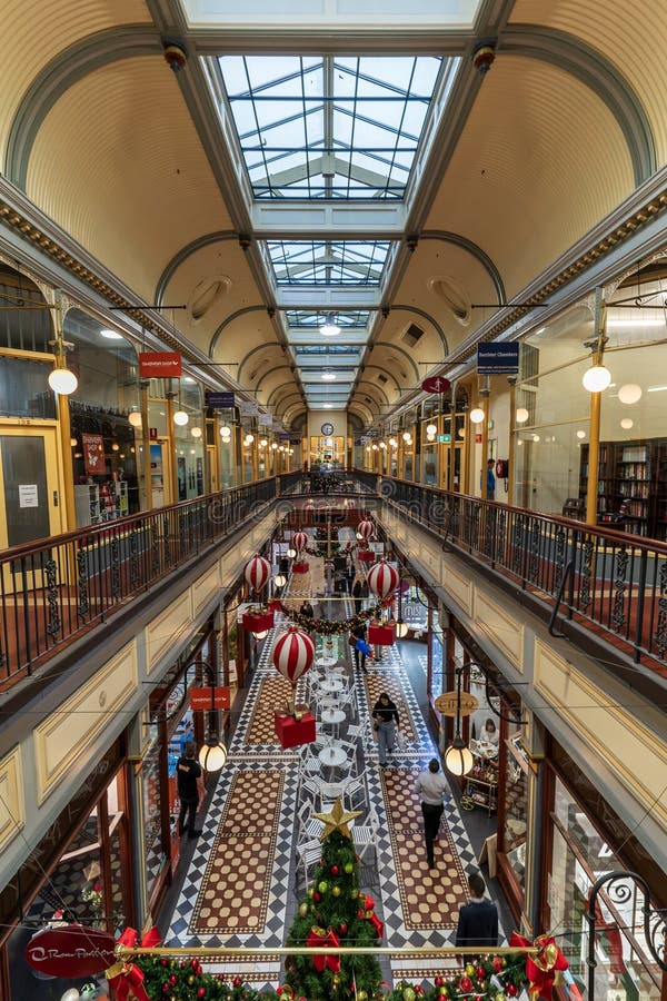 Adelaide Arcade on Rundle Mall Editorial Image - Image of historic ...