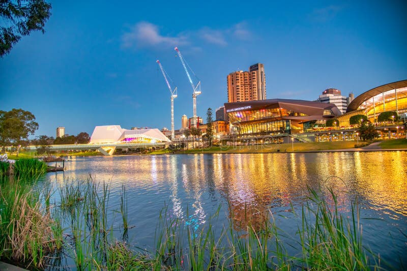 Adelaide, Australia - September 15, 2018: Adelaide Convention Centre at ...