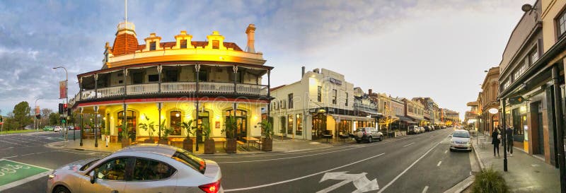 Adelaide, Australia - September 16, 2018: Panoramic View of Rundle ...