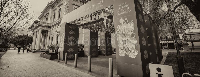 ADELAIDE, AUSTRALIA - SEPTEMBER 15, 2018: State Library of South ...