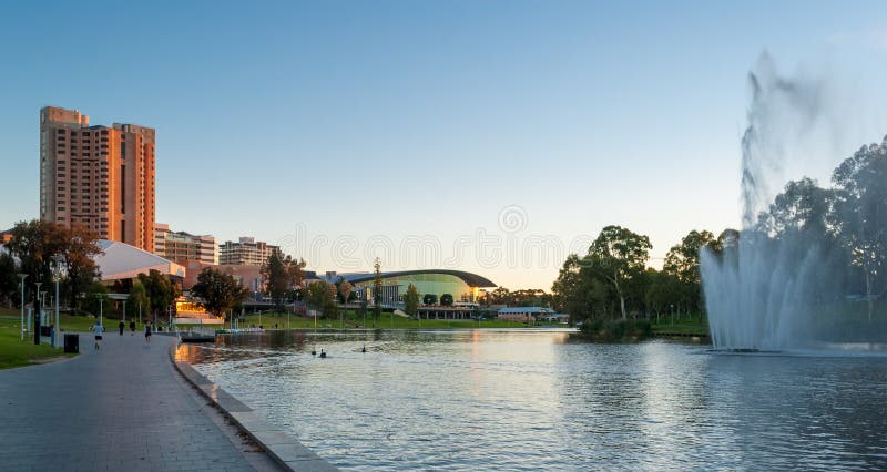 Adelaide, South Australia stock image. Image of sunset - 41385371