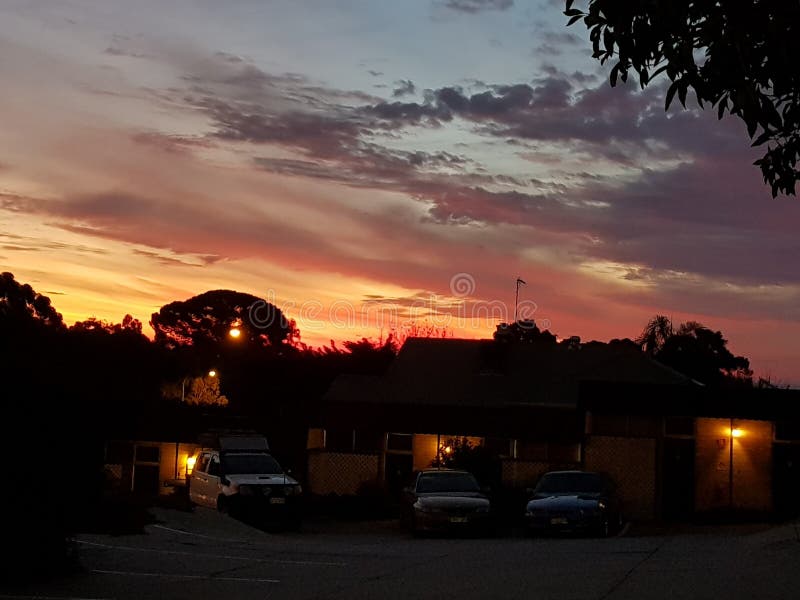 Adelaide South Australia Sun Set Stock Photo - Image of south, adelaide ...