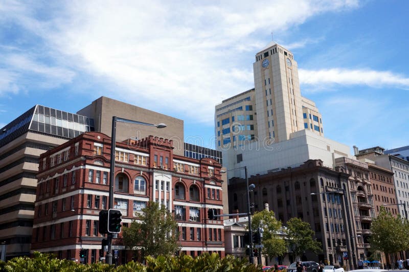 Adelaide street view editorial image. Image of architecture - 81829110