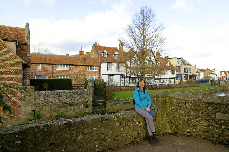 Adele in Westgate Park, Canterbury, in December, 2024. Stock Image ...