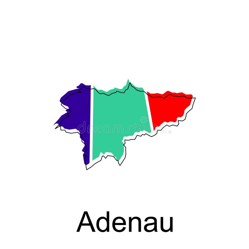 Adenau Map Vector Stock Illustrations – 2 Adenau Map Vector Stock ...