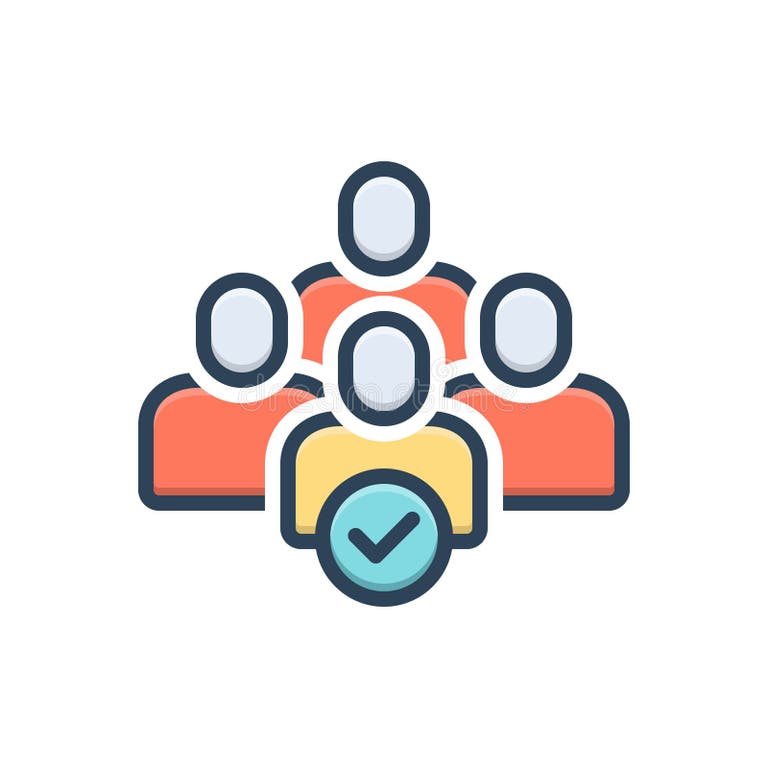 Color Illustration Icon for Adequate, Sufficient and Enough Stock ...