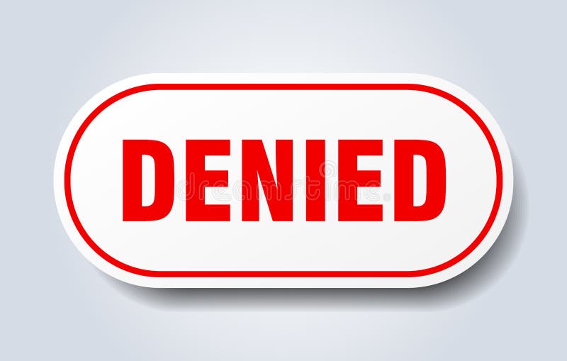 Adesivo negado ilustração do vetor. Ilustração de liso - 158775100