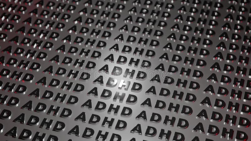 ADHD Attention Deficit Hyperactivity Disorder - Background 3D Animation ...