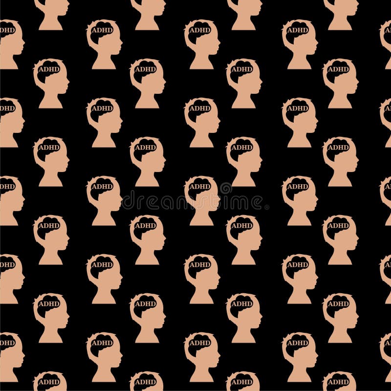 ADHD Attention Deficit Hyperactivity Disorder Medical Concept Stock ...